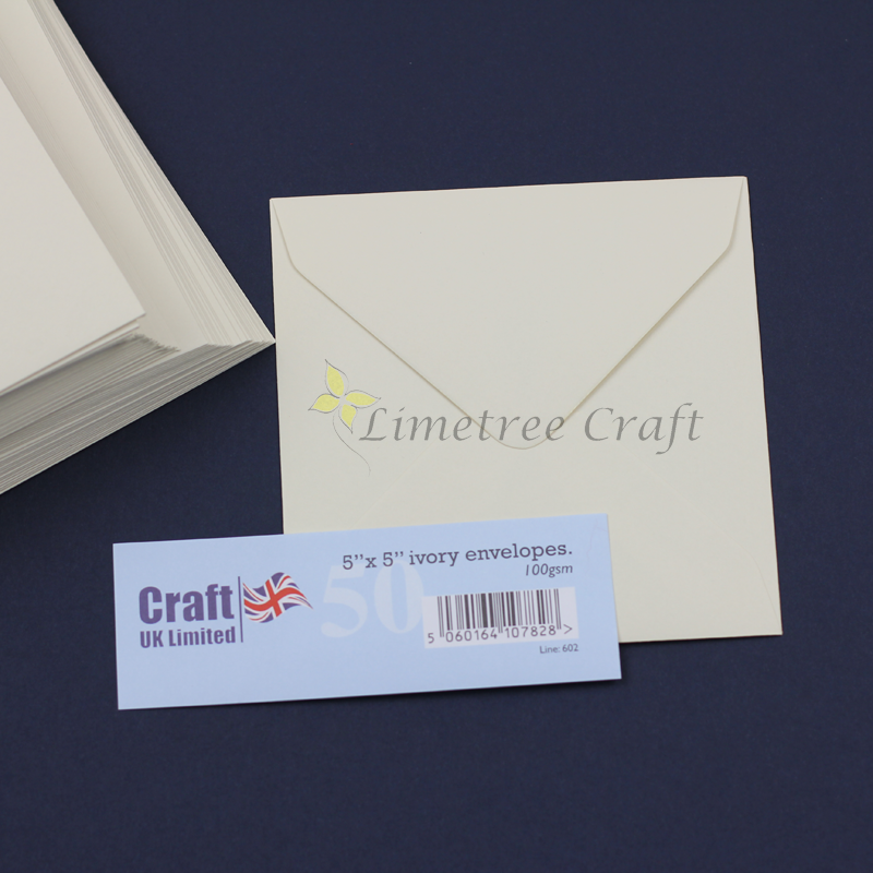 Ivory Envelopes (Craft UK)