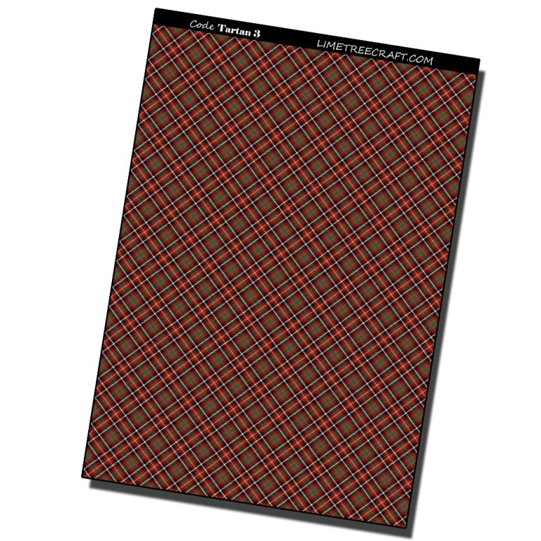 Tartan Backing Sheets