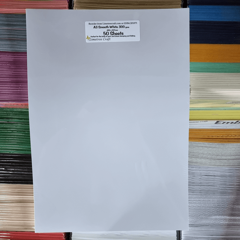 White Card Smooth 300 gms / 300 gsm