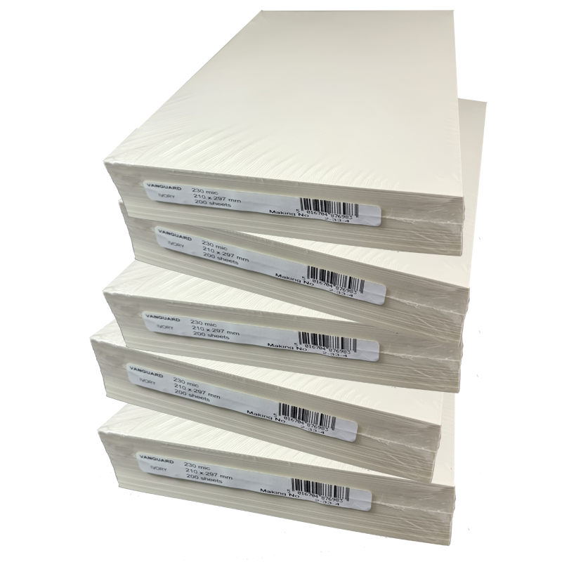 Ivory 180 gsm (230mic) A4