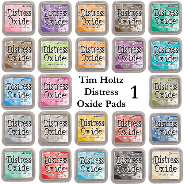 Tim Holtz Distress Oxide Pad Ink 3 Pads 1