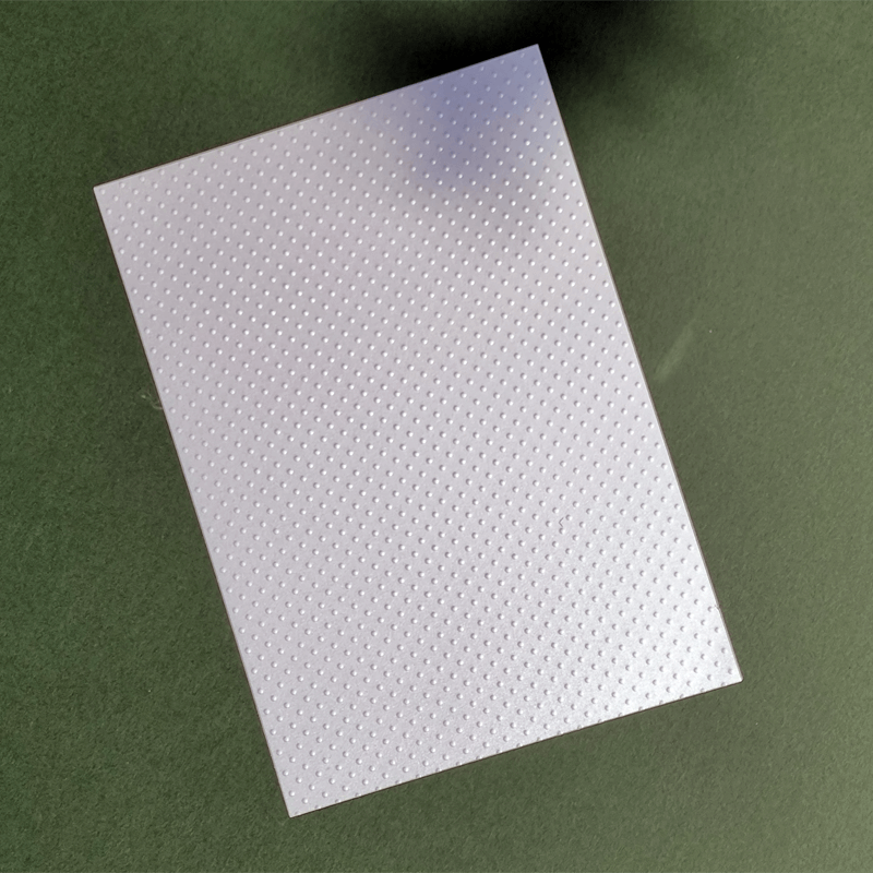 Embossed Bright White Card