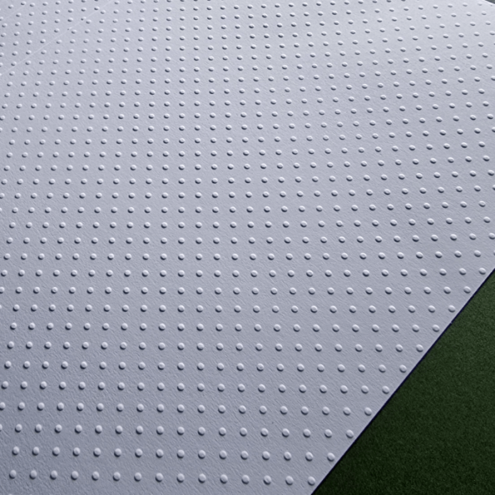 Embossed Bright White Card