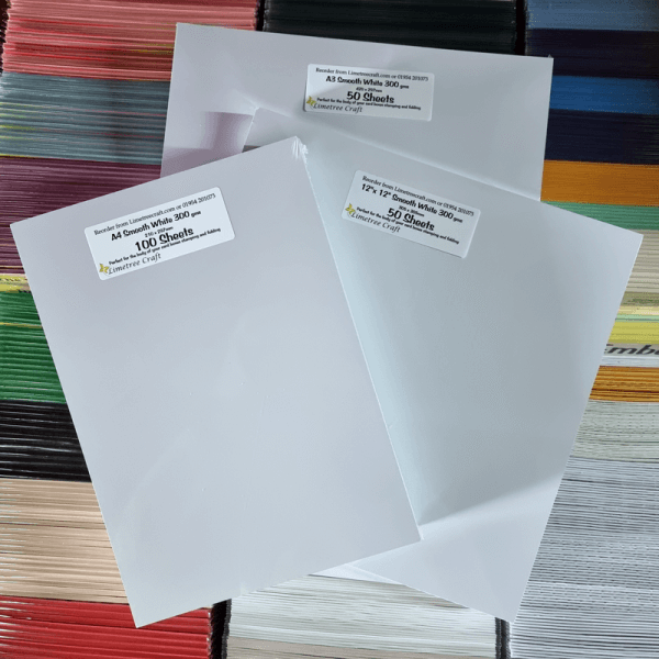 White Card Smooth 300 gms / 300 gsm